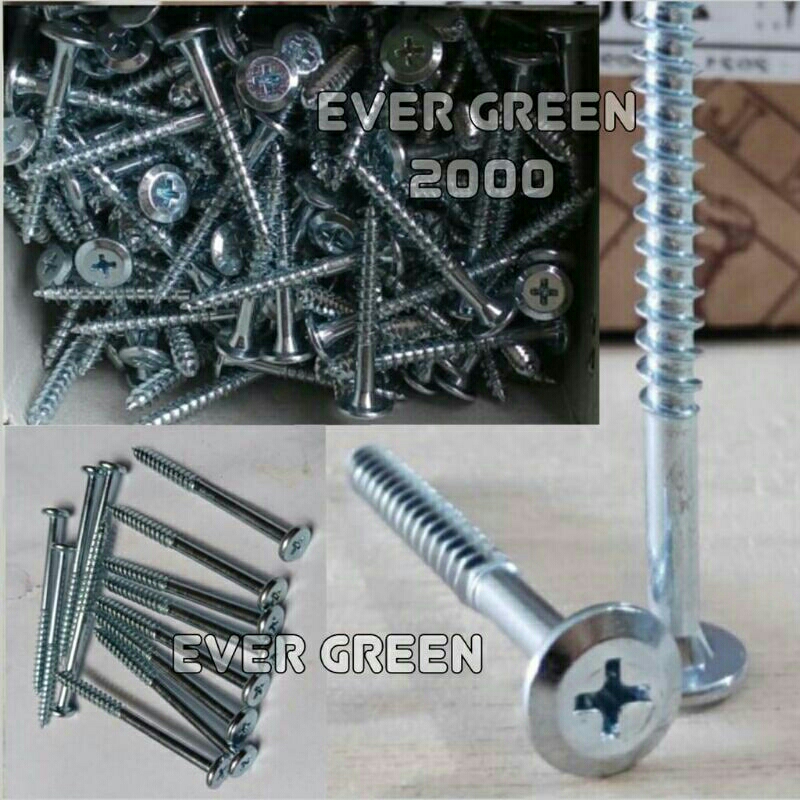 Jual Screw Furniture 3" in (+) Baut Sekrup KnockDown 5.5 x Panjang 75 ...