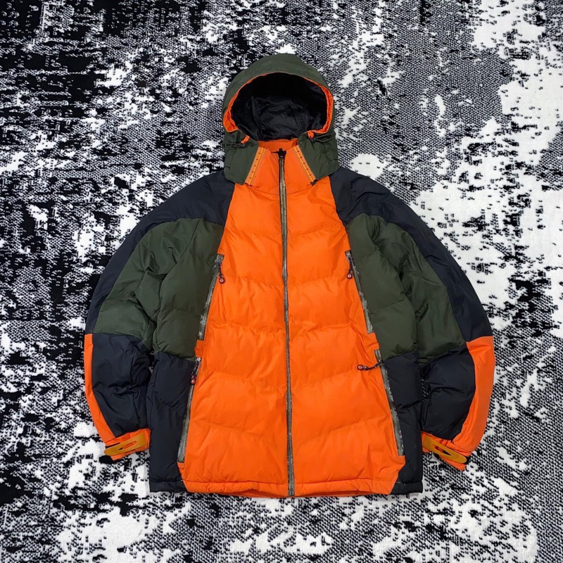 Jual PUFFER DOWN EXTREME TECHNICAL OUTDOOR COLORBLOCK JACKET | Shopee ...