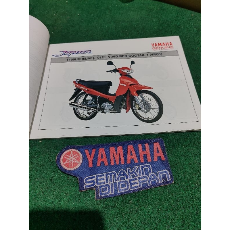 Jual buku catalogue catalog katalog yamaha jupiter 5LM | Shopee Indonesia