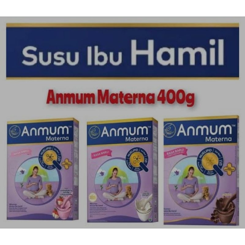 Jual ANMUM MATERNA 400 GR/2x200 GR SUSU IBU HAMIL & IBU MENYUSUI HARGA ...