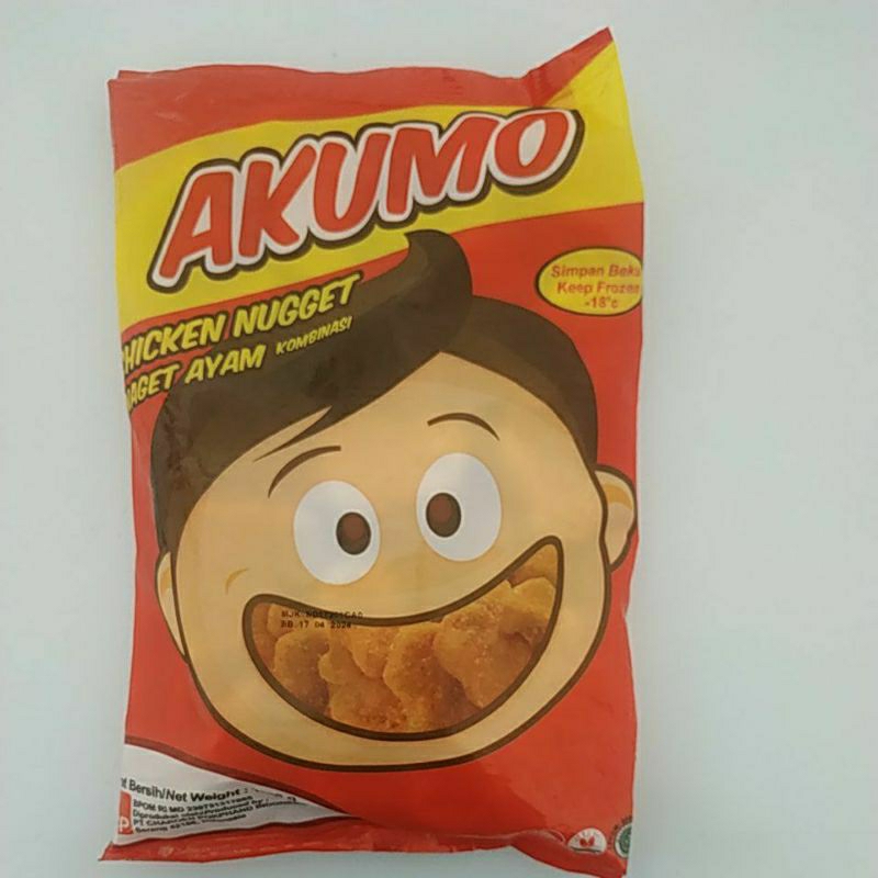 Jual AKUMO Chicken Nugget ayam kombinasi 1000g | Shopee Indonesia