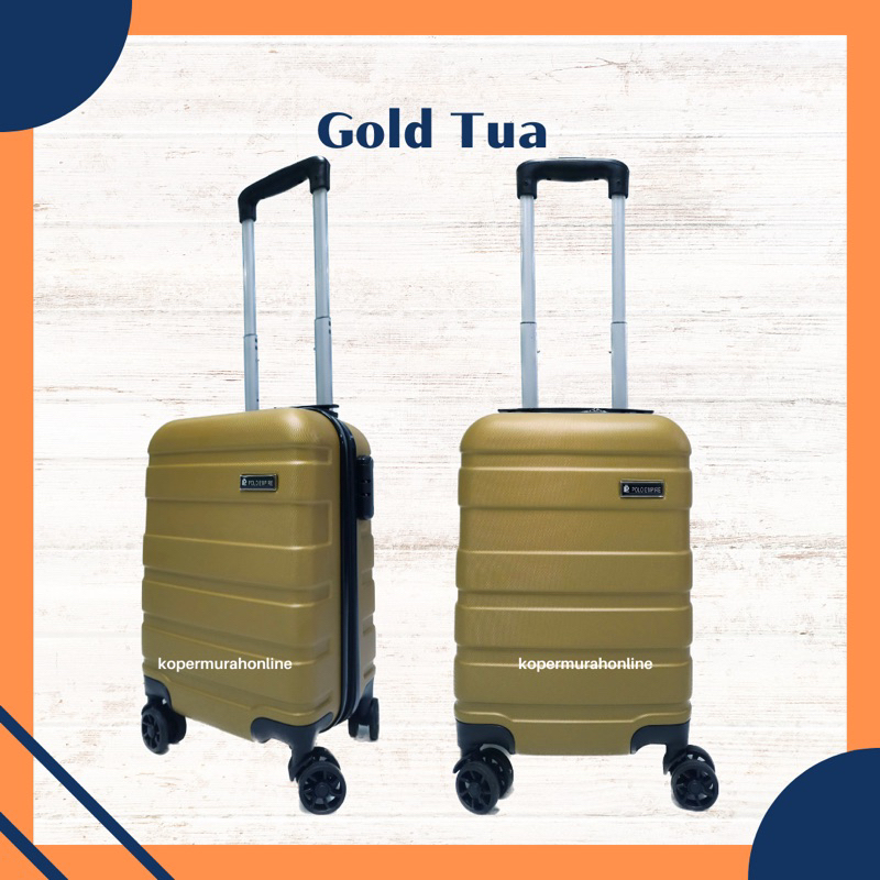 Jual Koper fiber 16 inch Polo Empire koper anak kabin size Koper Polo ...