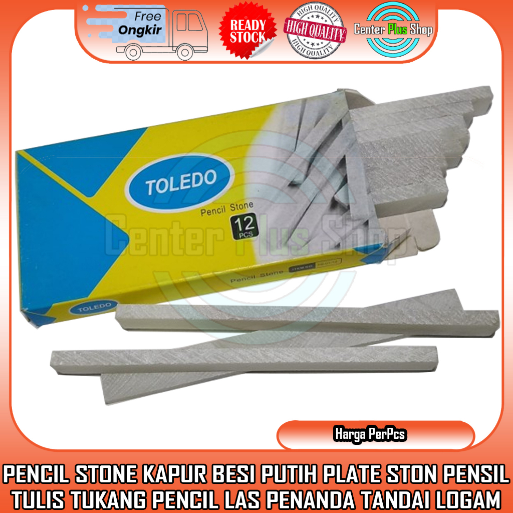 Jual KAPUR BESI PUTIH PLATE STONE PENCIL PENSIL TULIS TUKANG LAS ...