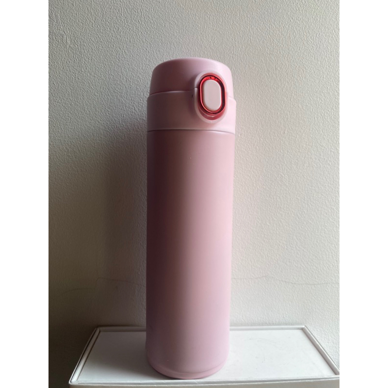 Jual TERMOS VACUUM FLASK 400ml by Miniso (PINK) | Shopee Indonesia