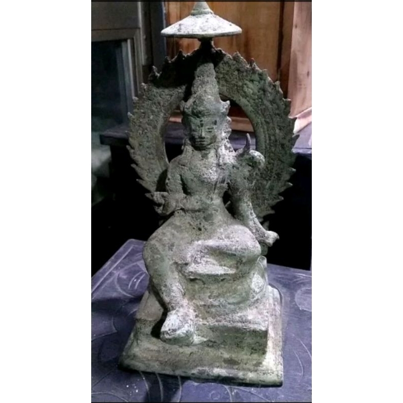 Jual PAJANGAN KOLEKSI PATUNG DEWA WISNU BAHAN PERUNGGU | Shopee Indonesia