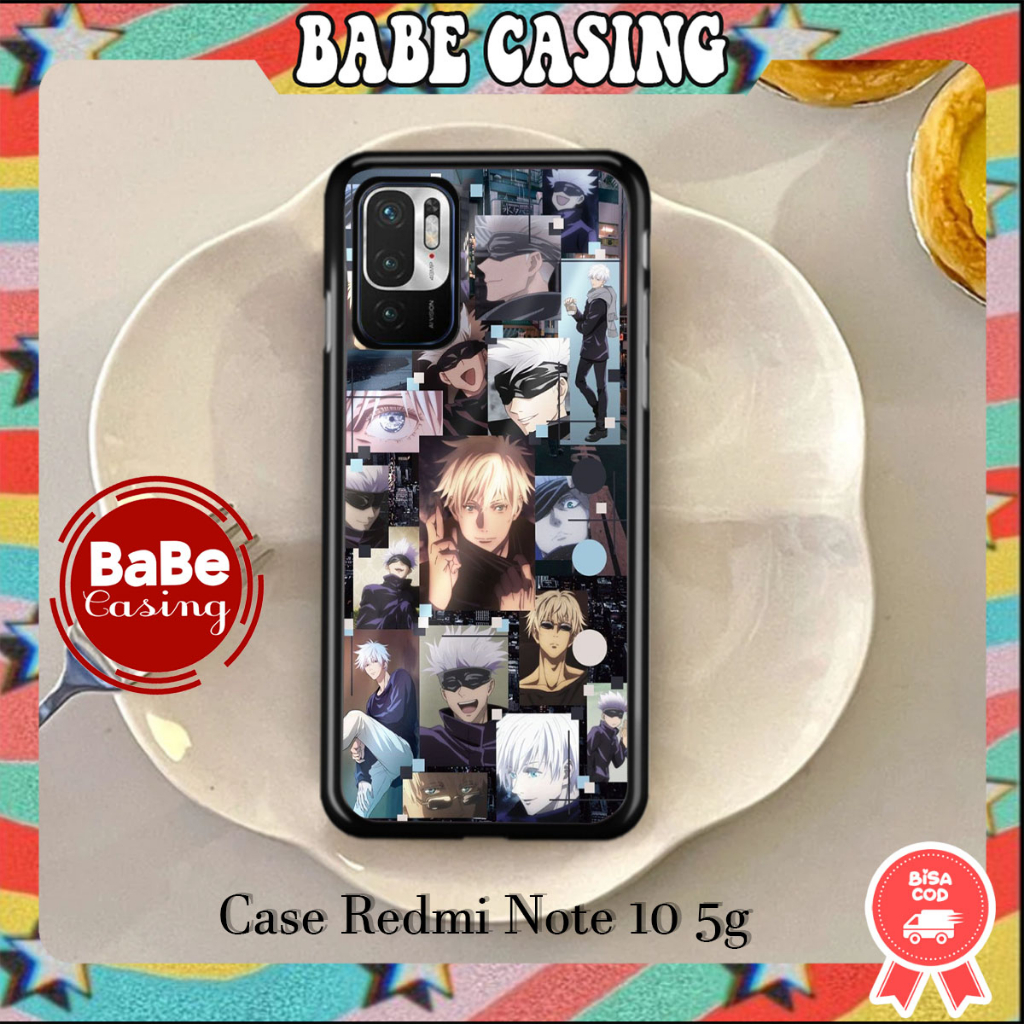 Jual Casing Hp Redmi Note 10 5g Motif Karakter Lucu Anime Gojo Satoru ...