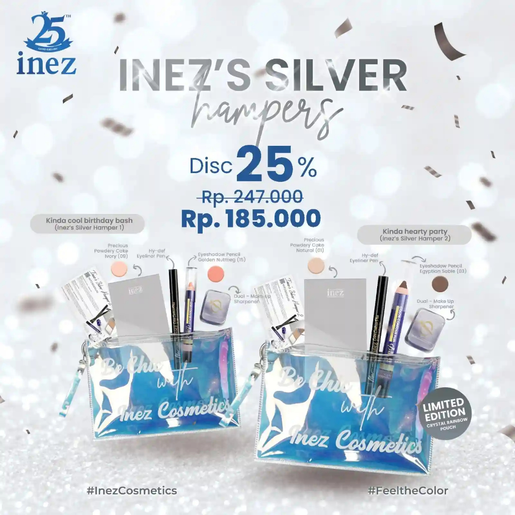 Jual SPECIAL HAMPERS ANNIVERSARY INEZ COSMETICS | Shopee Indonesia