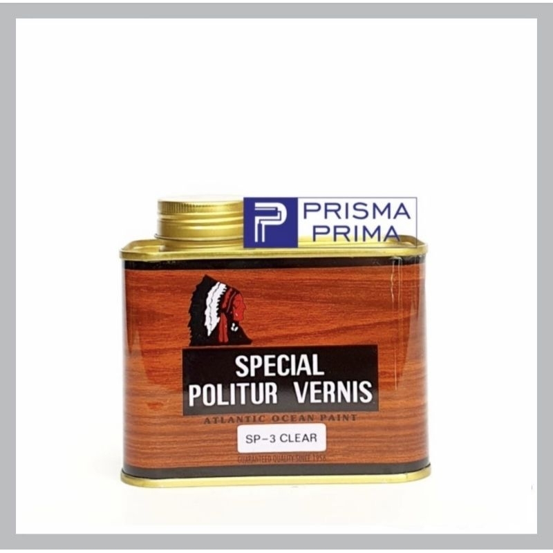 Jual Cat Politur Kayu Vernis Dayak Indian Head SP-3 Clear 500 mL ...