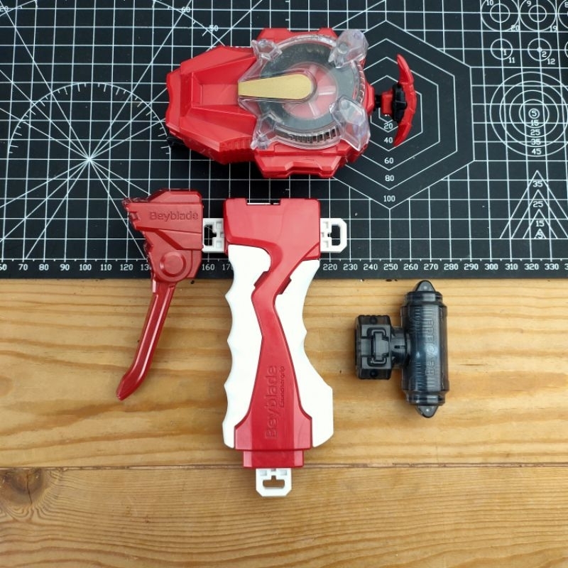 Jual Beyblade Burst Spark Launcher Grip Set Original Takara Tomy