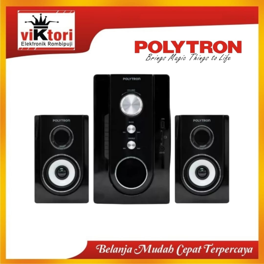Jual POLYTRON PMA9320 / SPEAKER POLYTRON MULTIMEDIA AUDIO / MULTIMEDIA ...