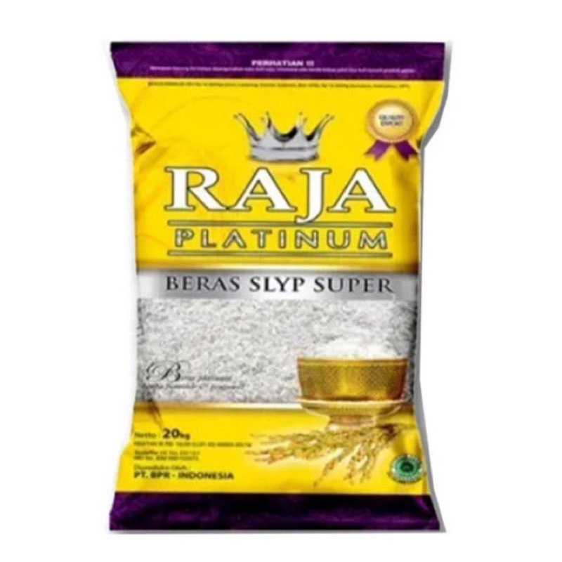 Jual Beras Raja Platinum 5kg | Shopee Indonesia
