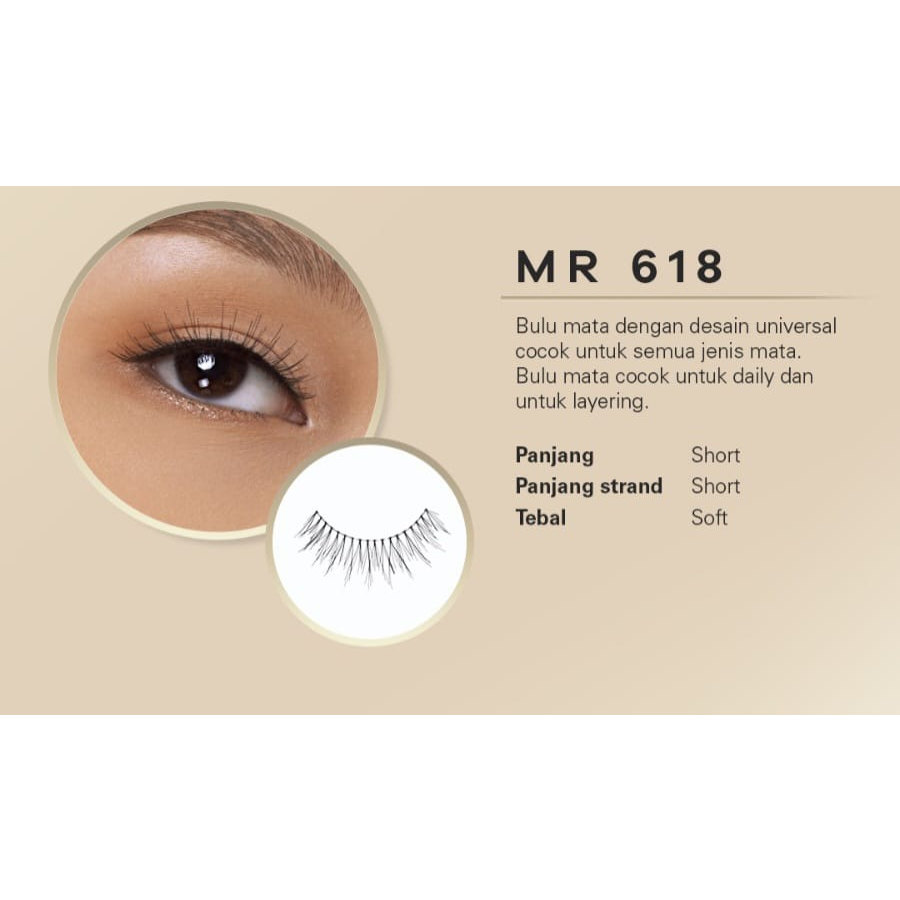 Jual MERCREDI Bulu Mata Pro Designed Lashes | Shopee Indonesia