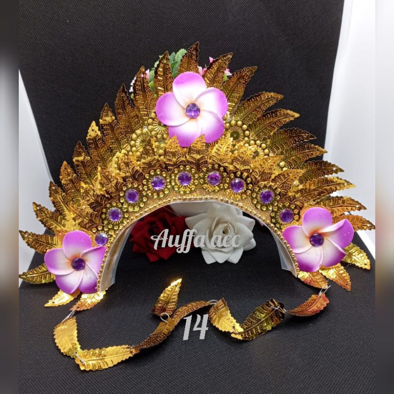 Jual Auffa acc Bando Mahkota Untuk Tari Tradisional / Bando Bali ...