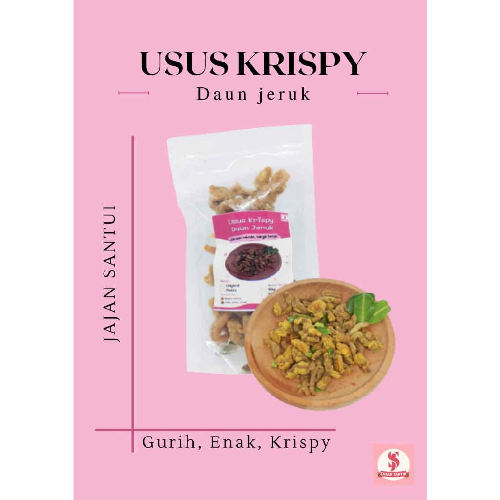 Jual keripik usus 1/2 kilo/usus krispy setengah kilo/Keripik usus ...