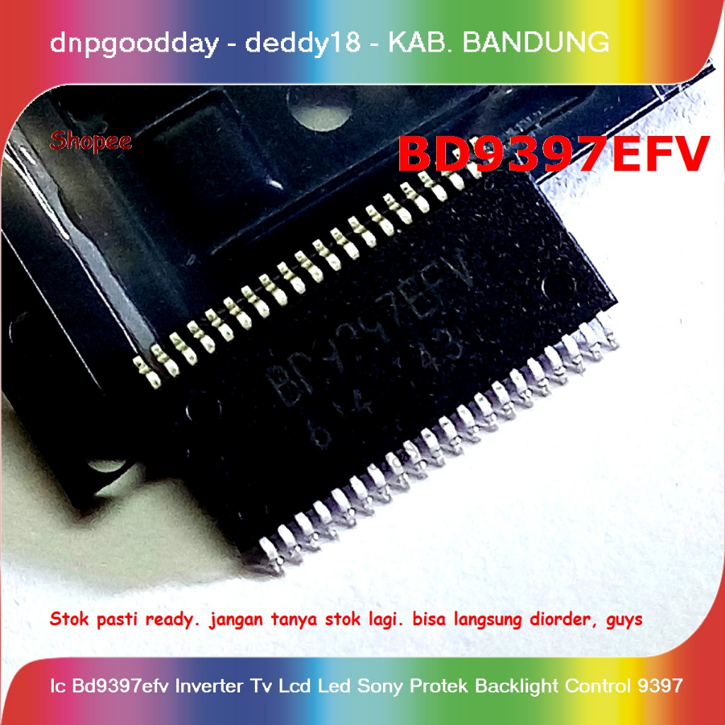 Jual Ic Bd9397efv Inverter Tv Lcd Led Sony Protek Backlight Control ...