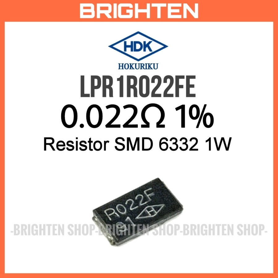 Jual Resistor SMD 0.022ohm 0.022R R022 22mohm 22 miliohm 6332 1W 1% R Shunt | Shopee Indonesia