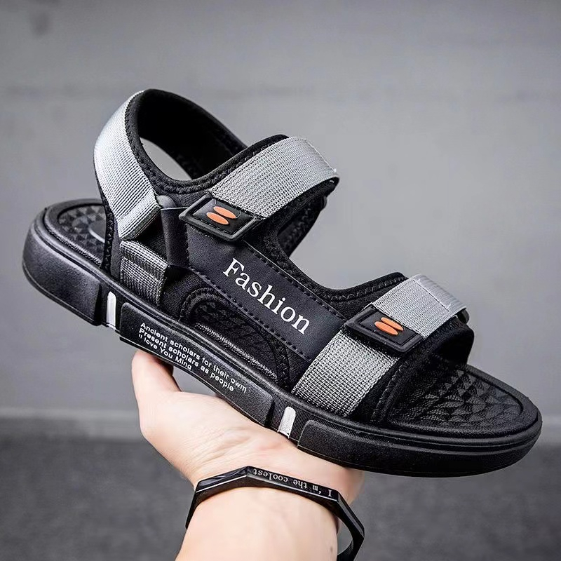 Jual [100% IMPORT+Kirim Hari ini] Sandal Gunung Pria Sandal Pria Kasual ...