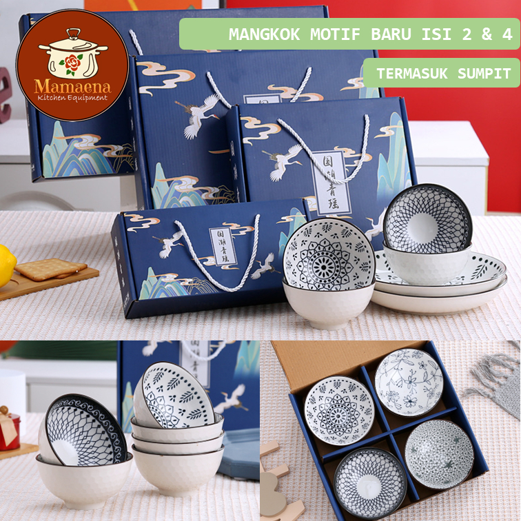 Jual Mangkok Keramik SET Souvenir Hampers | Shopee Indonesia