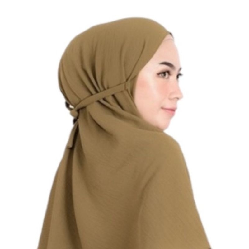 Jual Jilbab Instan Bergo Maryam Crinkle Airflow Premium | Hijab Crinkle ( Airflow ) | Shopee ...