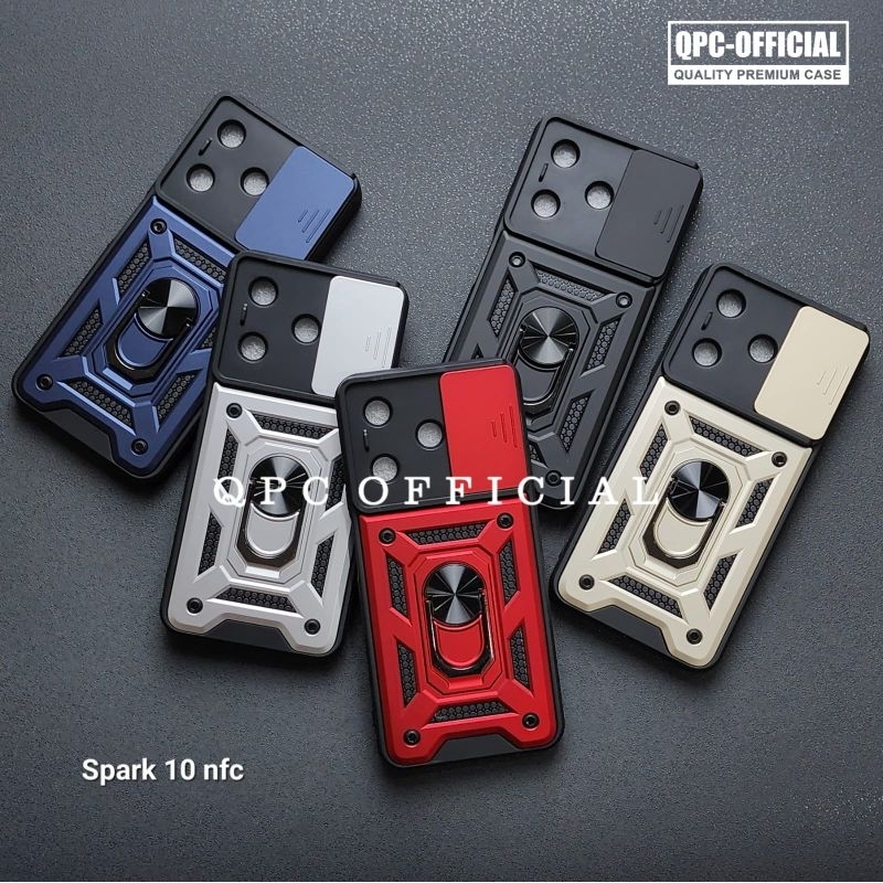 Jual Tecno Spark 10c Tecno Spark 10 Nfc Tecno Spark 10 Pro Nfc Case Armor Slide Protect Kamera