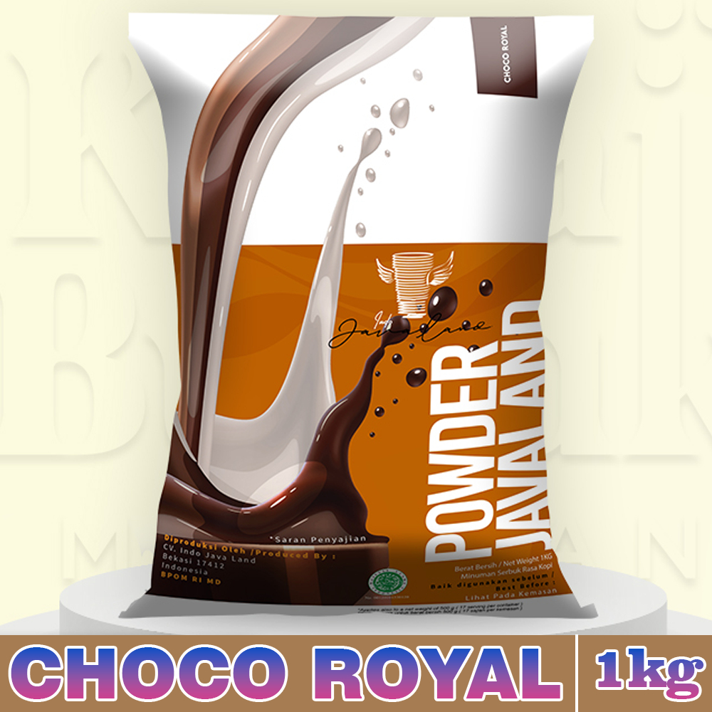 Jual Bubuk Minuman Rasa Choco Royal 1kg Minuman Kekinian | Shopee Indonesia