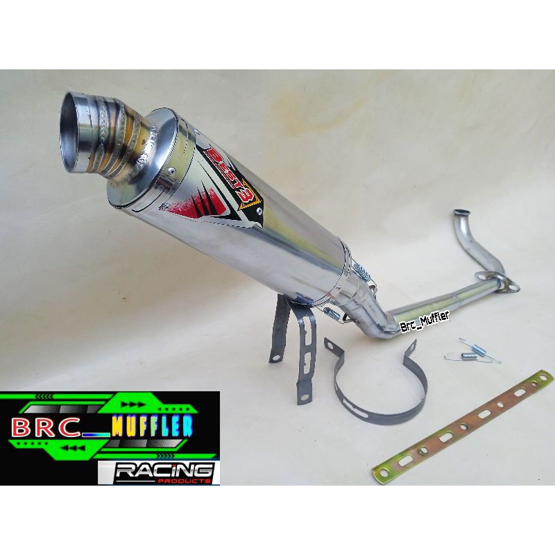 Jual KNALPOT RACING BEST3 TRI FULL SYSTEM BEAT ALL SERIES, BEAT KARBU ...