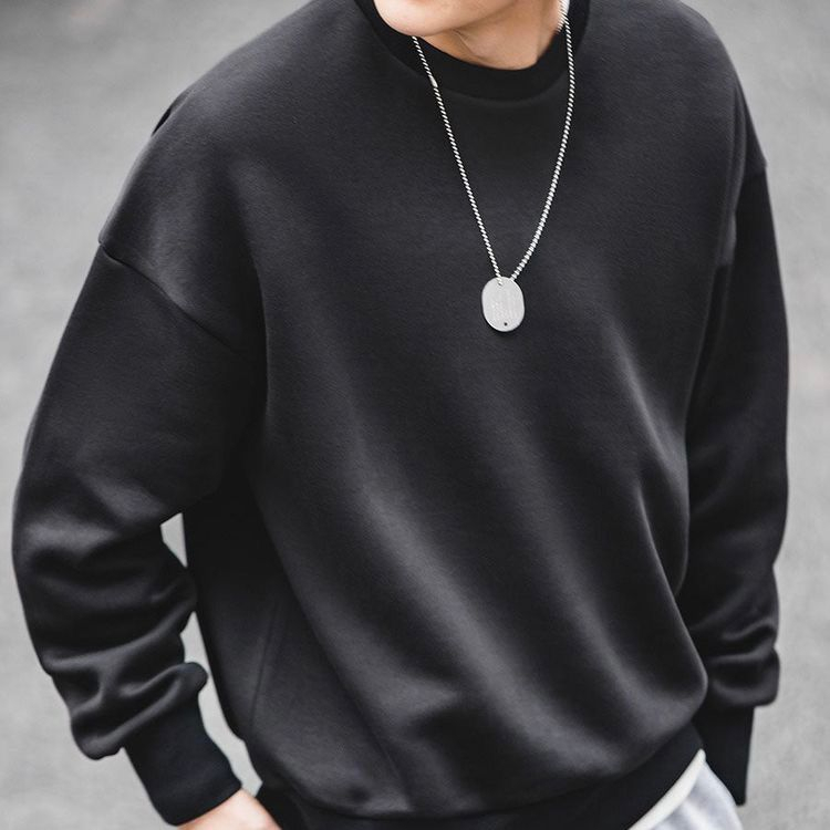 Jual Sweater Hitam Oversize Polos | Shopee Indonesia