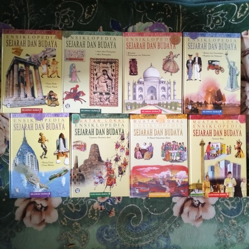 Jual ORIGINAL BUKU ENSIKLOPEDIA SEJARAH DAN BUDAYA JILID 1 2 3 4 5 6 7 8 | Shopee Indonesia