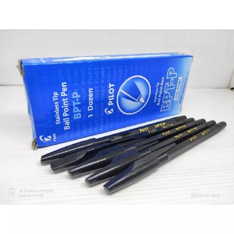 Jual Bolpen Ballpoint, Pulpen, Ballpen Pilot BPTP Hitam Biru Merah (1 ...