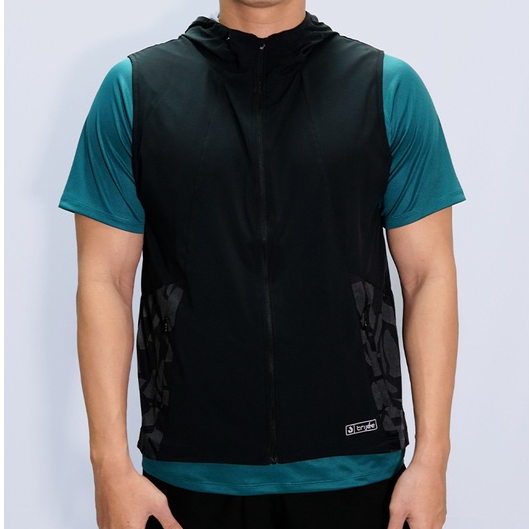 Jual Trijee - Vest Olahraga Pria Dengan Hoodie /Lari/Outdoor/Casual ...