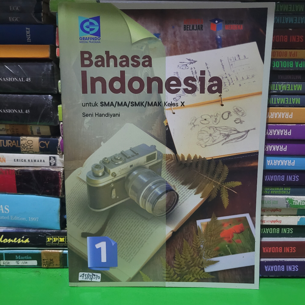 Jual BUKU BARU BAHASA INDONESIA KELAS 1 SMA GRAFINDO KURIKULUM MERDEKA | Shopee Indonesia