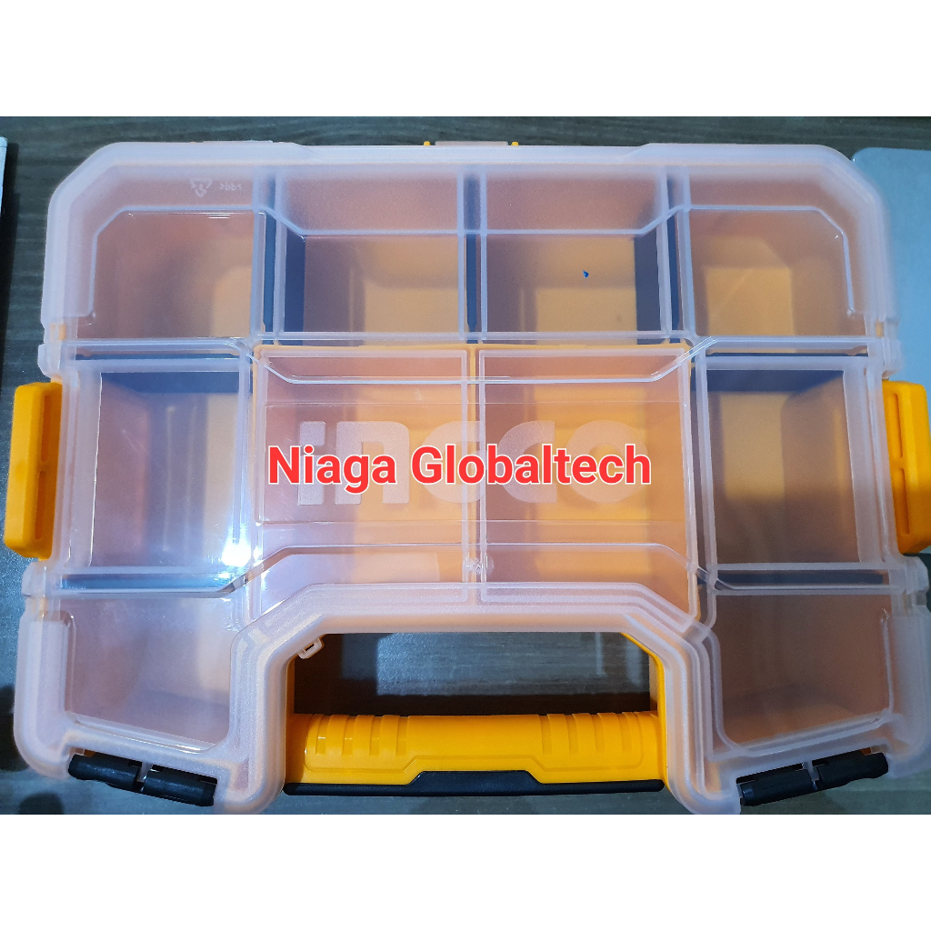Jual INGCO PBX1211 TOOLBOX 12" TOOL BOX KOTAK PERKAKAS KOTAK BAUT MUR KOTAK KAIL PANCING ...