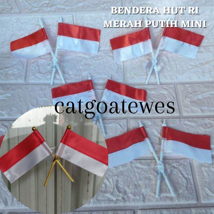 Jual HUT RI Bendera SILANG Bendera merah putih,bendera Indonesia ...