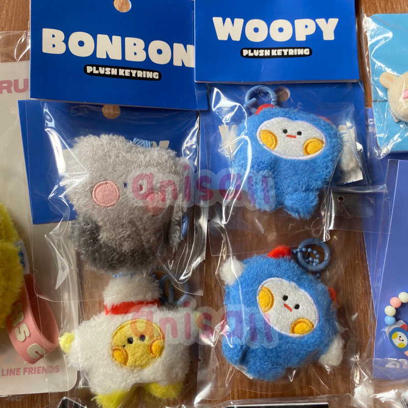 Jual TRUZ BAGCHARM KR MINI MININI KEYRING FACE POUCH BRACELET OFFICIAL LINE FRIENDS WOOPY ...