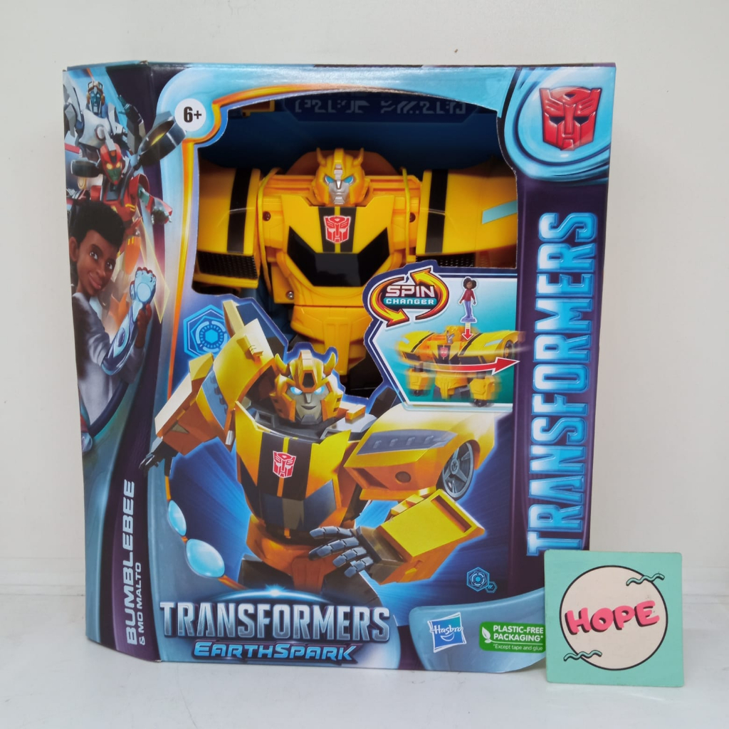 Jual Transformers EarthSpark Spin Changer Bumblebee & Mo Malto Original ...