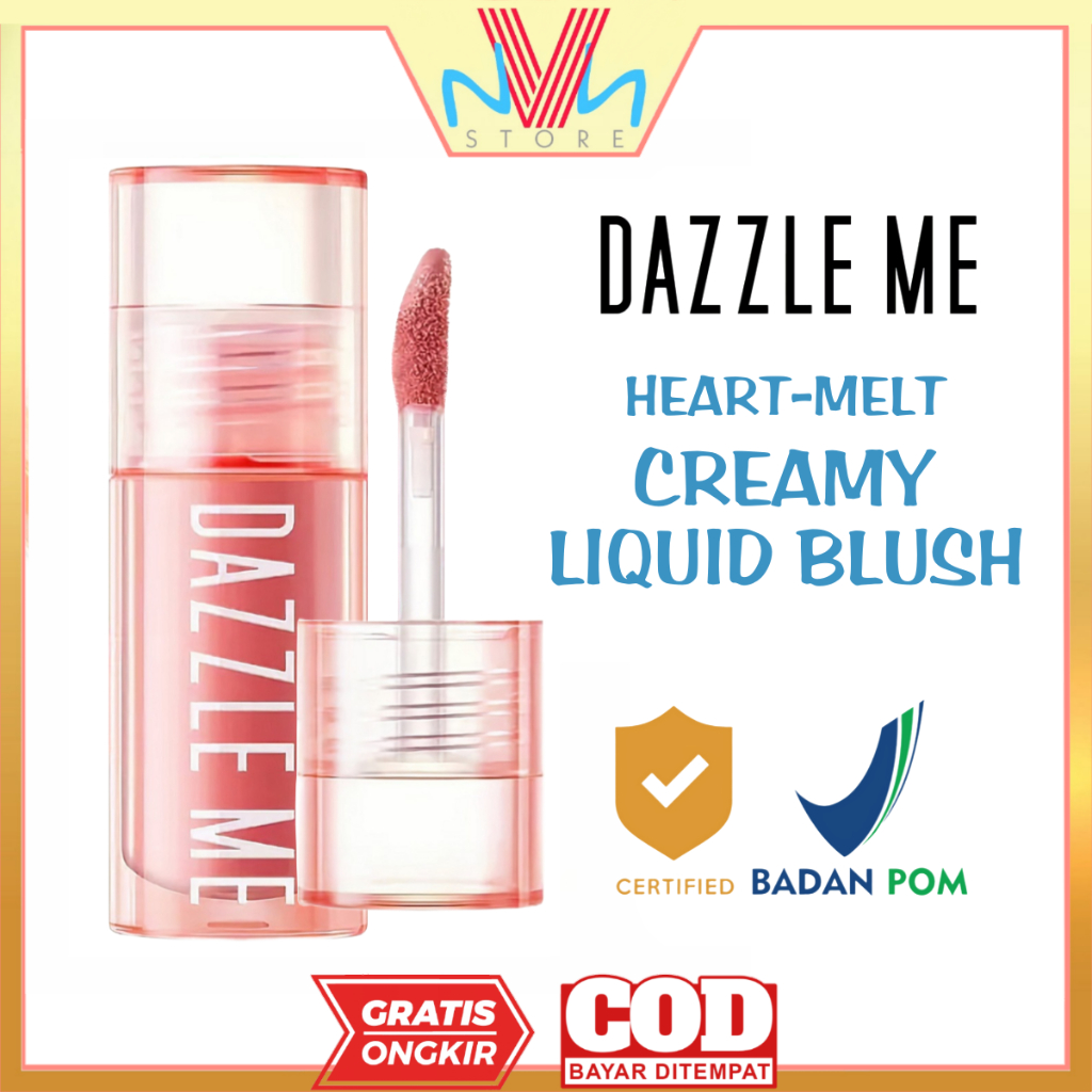 Jual DAZZLE ME HEART MELT CREAMY LIQUID BLUSH - LIP CREAM DAZZLE ME MURAH | Shopee Indonesia