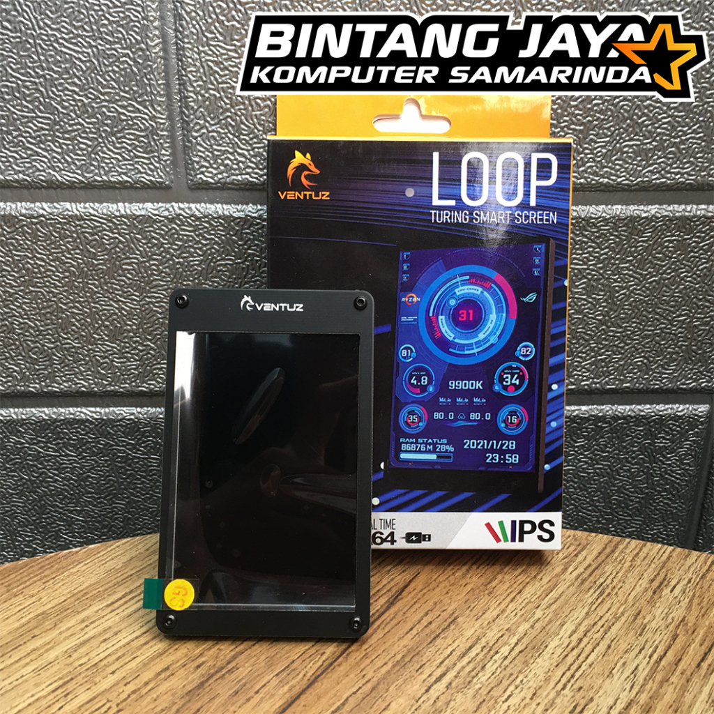 Jual Ventuz LOOP Turing Smart Screen IPS Display 3.5" AIDA64 | Shopee ...