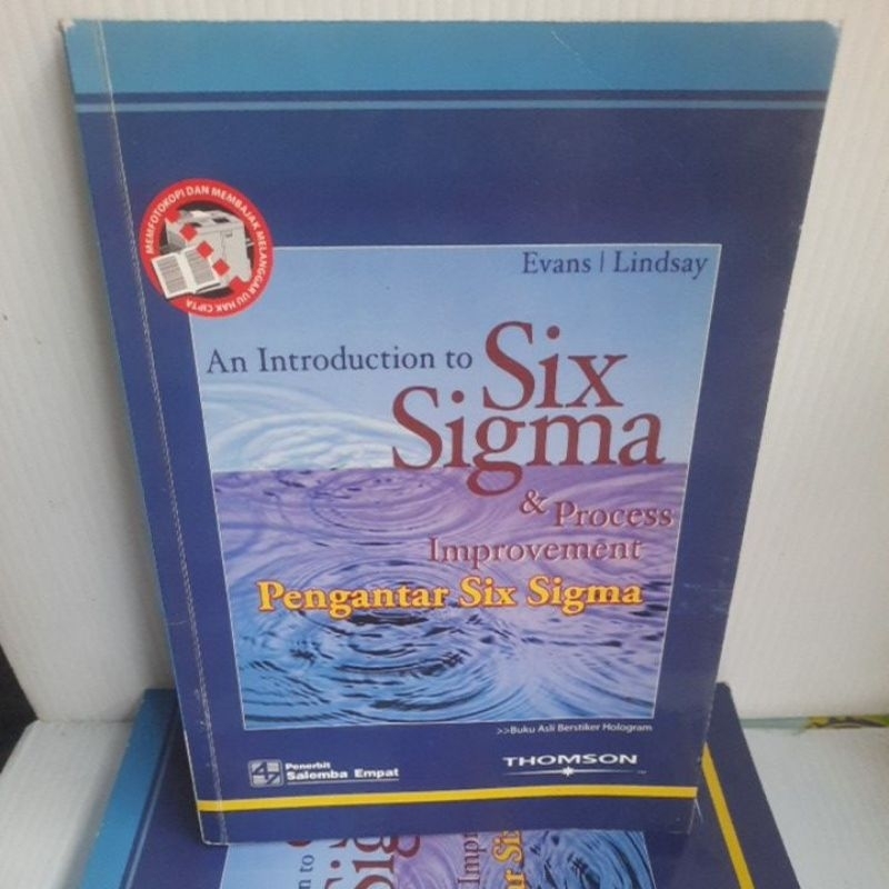 Jual An Introduction to SIX Sigma & Process Improvement ( Pengantar Six Sigma ) | Shopee Indonesia