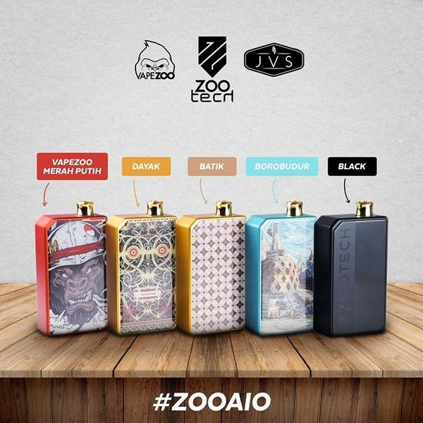 Jual AUTHENTIC ZOOTECH AIO POD STARTER KIT BY KDEST X VAPEZOO X JVS ...
