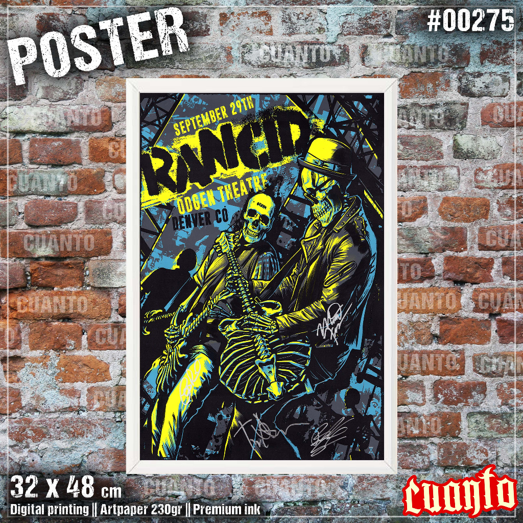 Jual Poster Band Punk Rock Rancid | Shopee Indonesia