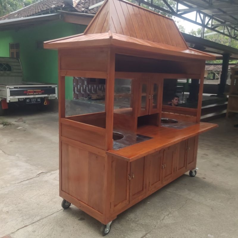 Jual Gerobak mie ayam bakso roda 4 | Shopee Indonesia