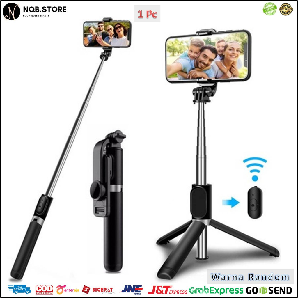 Jual Tongsis Tripod Remote Shutter R1 3in1 Mini Tongkat Narsis