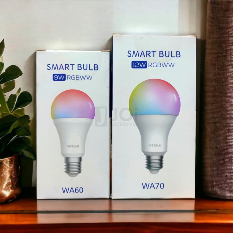 Jual Smart LED BULB LAMP HiSTAR 9W 12W RGB+WW Wifi Wireless loT Home ...