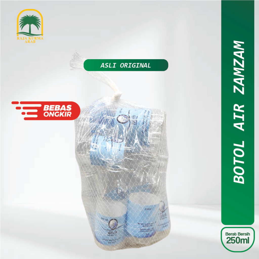 Jual Botol Air Zam Zam 250ml 1 Ikat Isi 10pcs | Shopee Indonesia