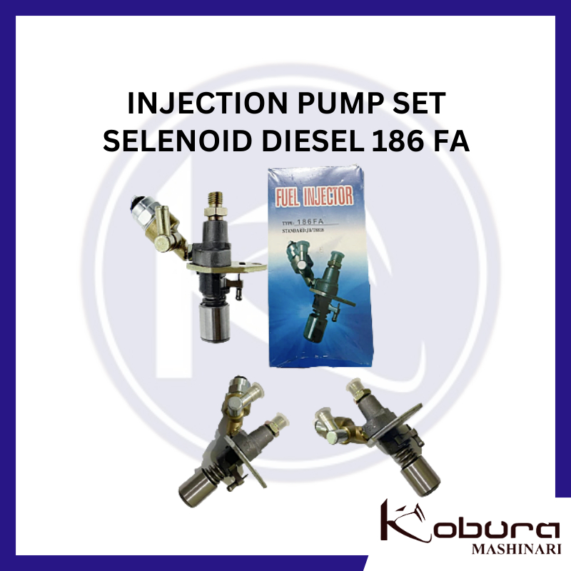 Jual Injection pump selenoid valve set 186 FA genset 5 - 6 kw | Shopee ...