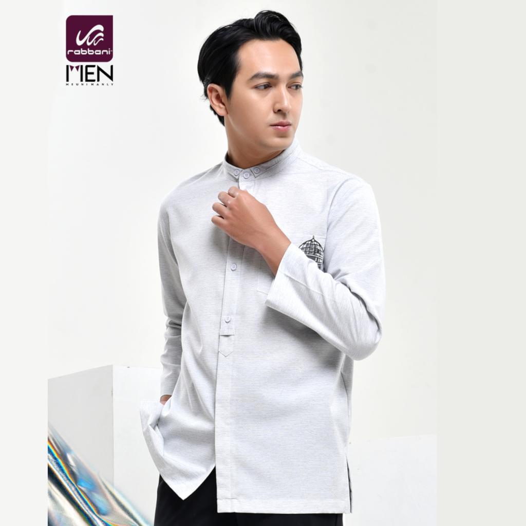 Jual BAJU KOKO LENGAN PANJANG KEMKO GHAZIR BLG RABBANI ORI | Shopee ...