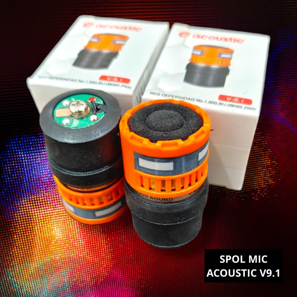 Jual Spol Mic Acoustic V9.1 / Spul Mic Acoustic V 9.1 | Shopee Indonesia