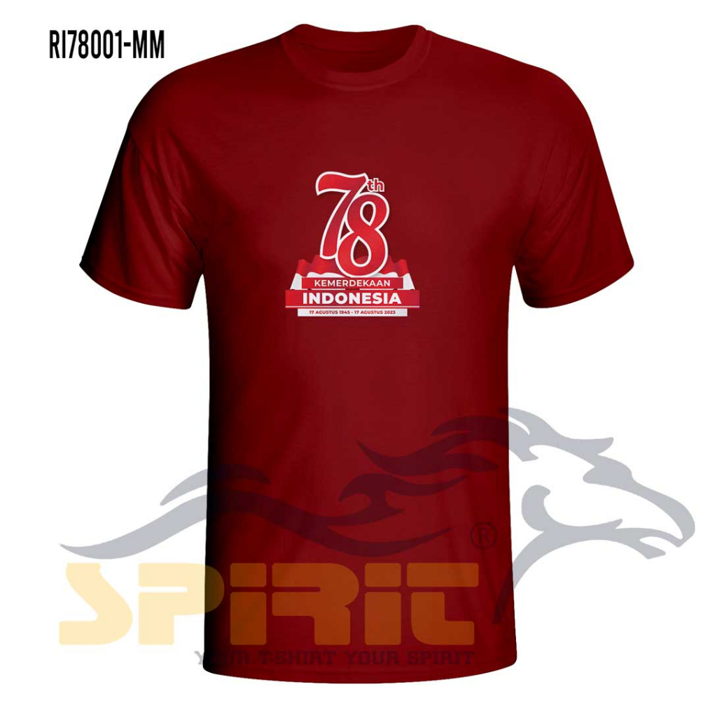 Jual kaos 17 agustus 2023 dewasa/kaos hut ri ke 78/kaos 17 agustus 2023/kaos kemerdekaan ...