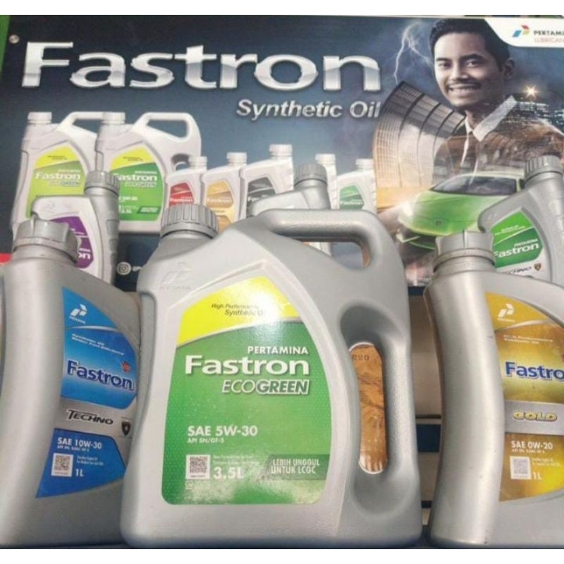 Jual Oli Fastron Eco Green SAE 5W30 LCGC | Shopee Indonesia