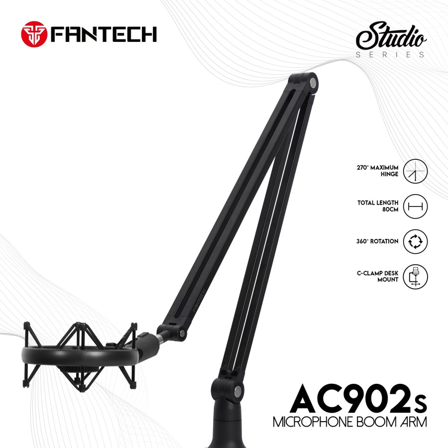 Jual Fantech Stand Mic Meja Boom Arm AC902s | Shopee Indonesia